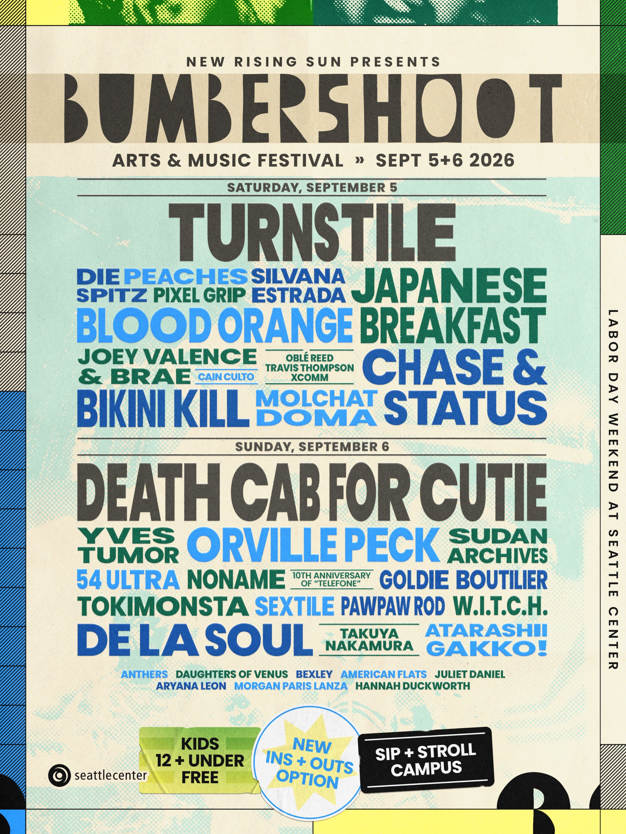 Bumbershoot Announces 2026 Lineup – S E A T T L E I T E